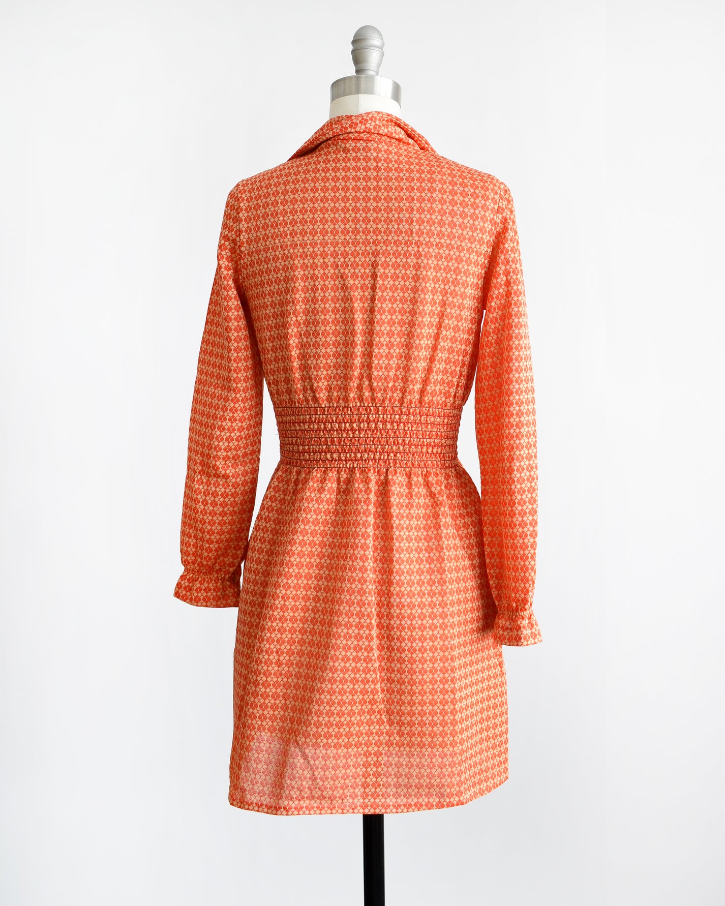 Vintage 1960s Orange Mod Mini Micro Dress | xs/small – Rust Belt Threads
